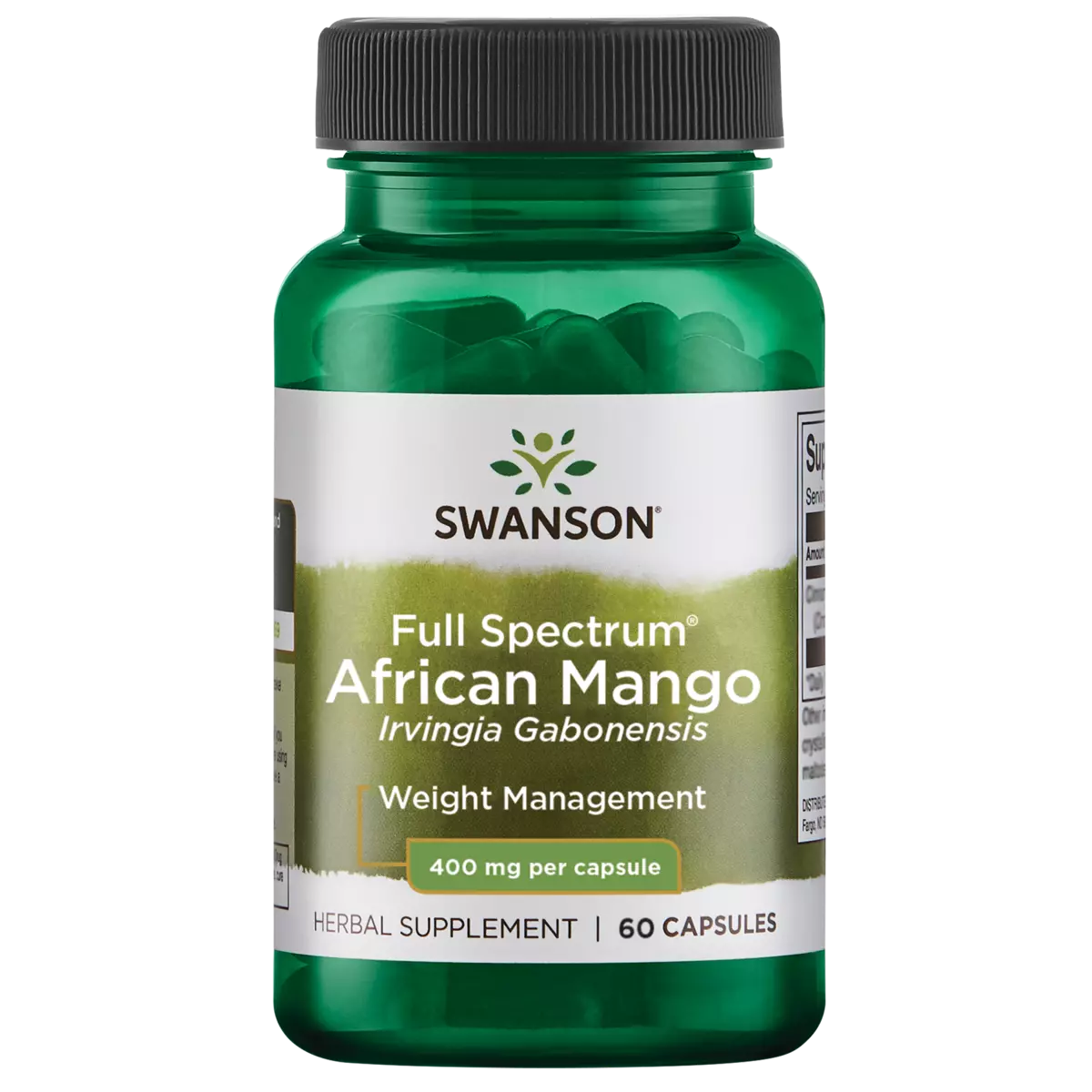 Acrolt Swanson Full Spectrum African Mango (Irvingia Gabonensis) 400 mg ...