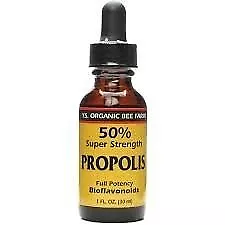 Acrolt YS Eco Bee Farms Propolis Tincture - 50% Super Strength 1 oz ...