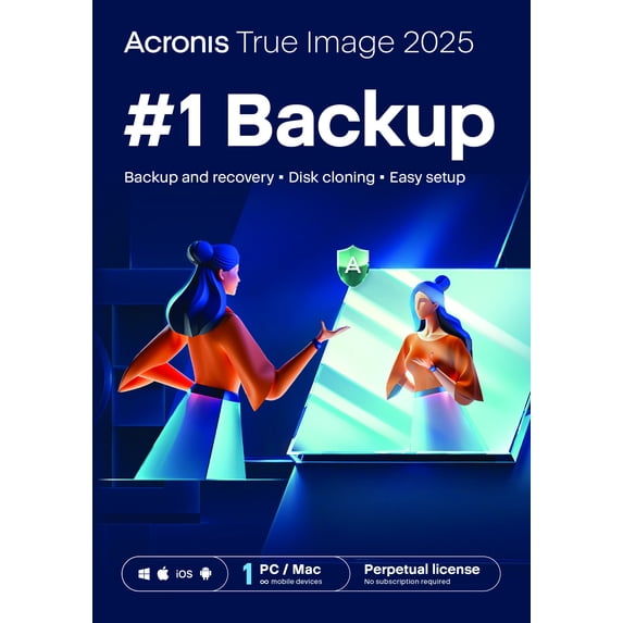 Acronis True Image #1 Backup and Cloning Software 2025 - Perpetual ...