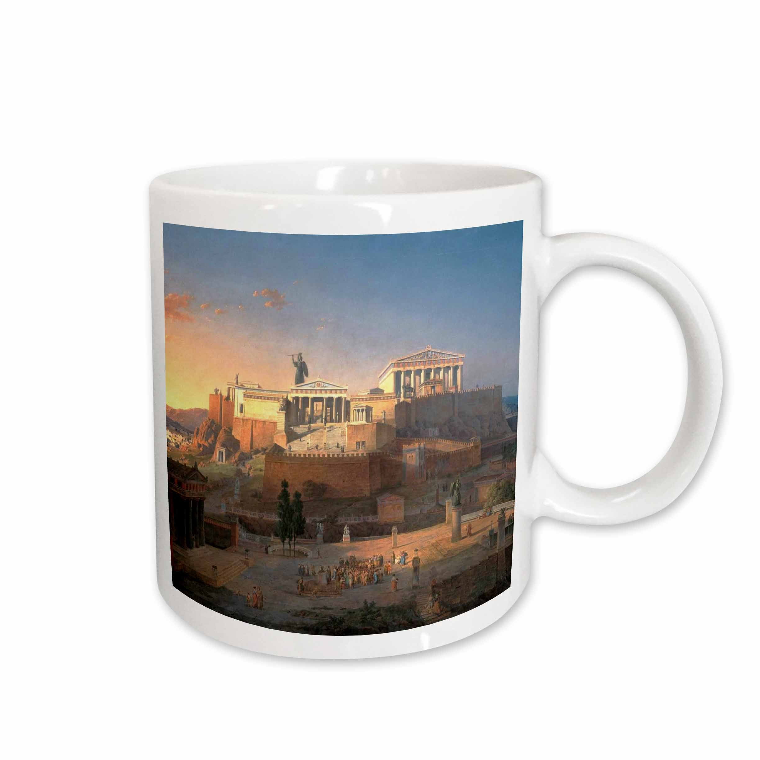 3drose, Acropolis of Athens Art by Leo Von Klenze Greece Greek Classics ...