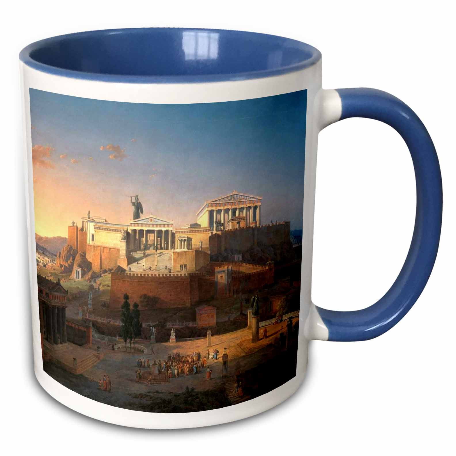 3drose, Acropolis of Athens Art by Leo Von Klenze Greece Greek Classics ...