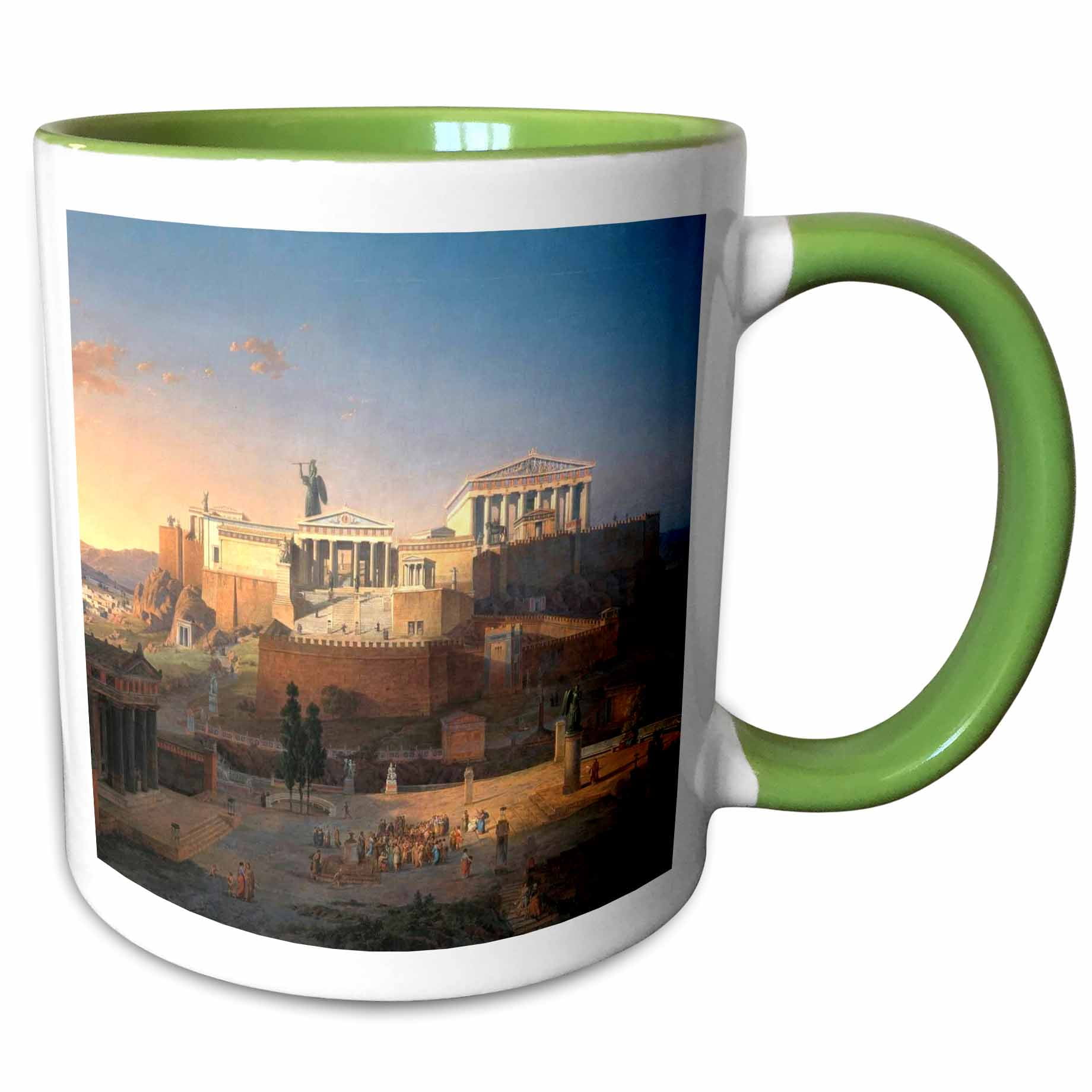 3drose, Acropolis of Athens Art by Leo Von Klenze Greece Greek Classics ...