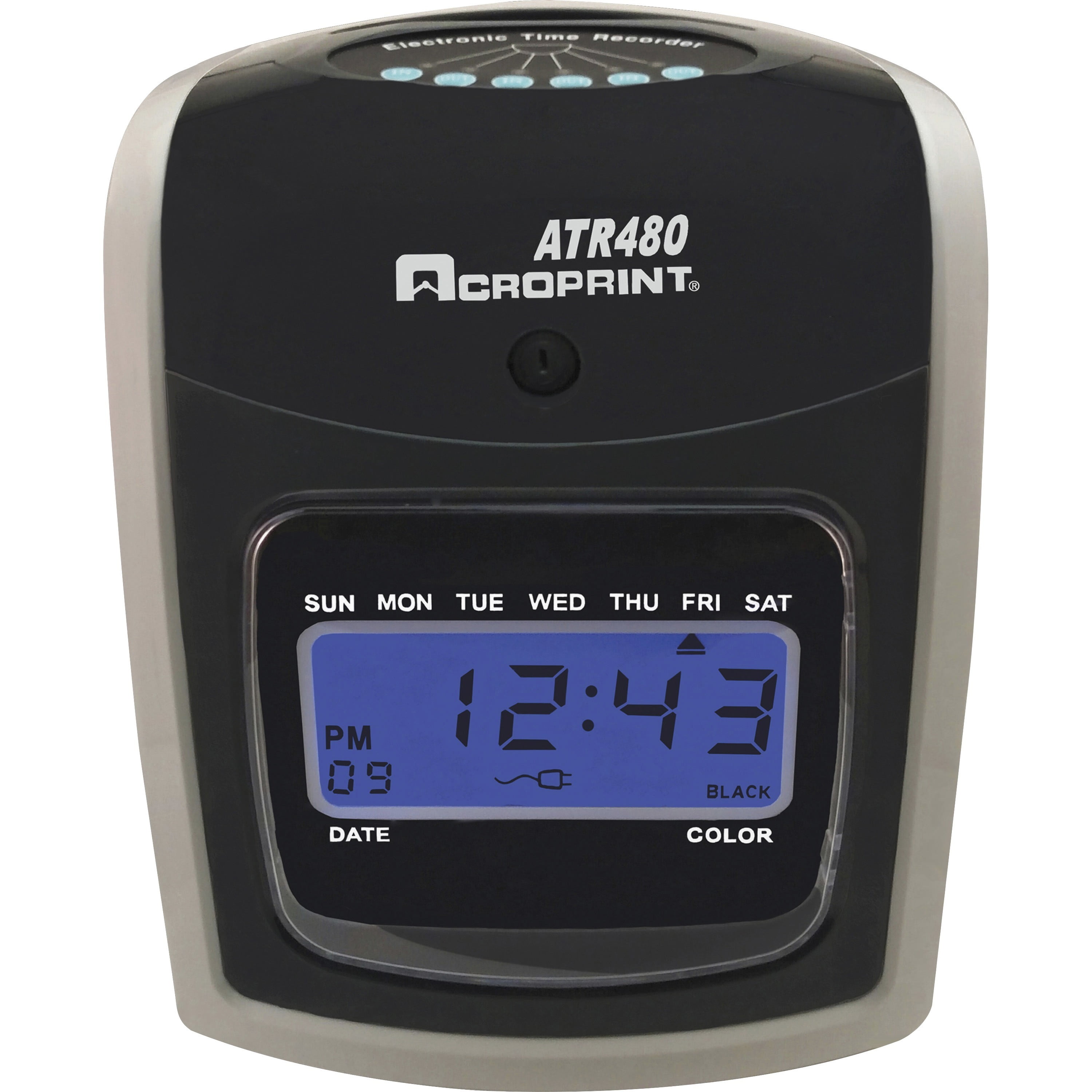 Acroprint, ACP010285001, ATR480 Totalizing Time Clock Bundle, 1 Each ...