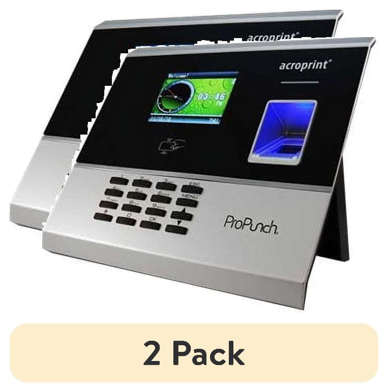 (2 pack) Acroprint Electronic Time Clock - Walmart.com