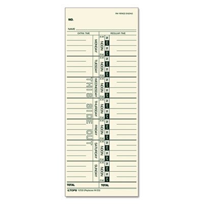 Acroprint Time Card - Streamline Your Payroll with Reliable Accuracy ...