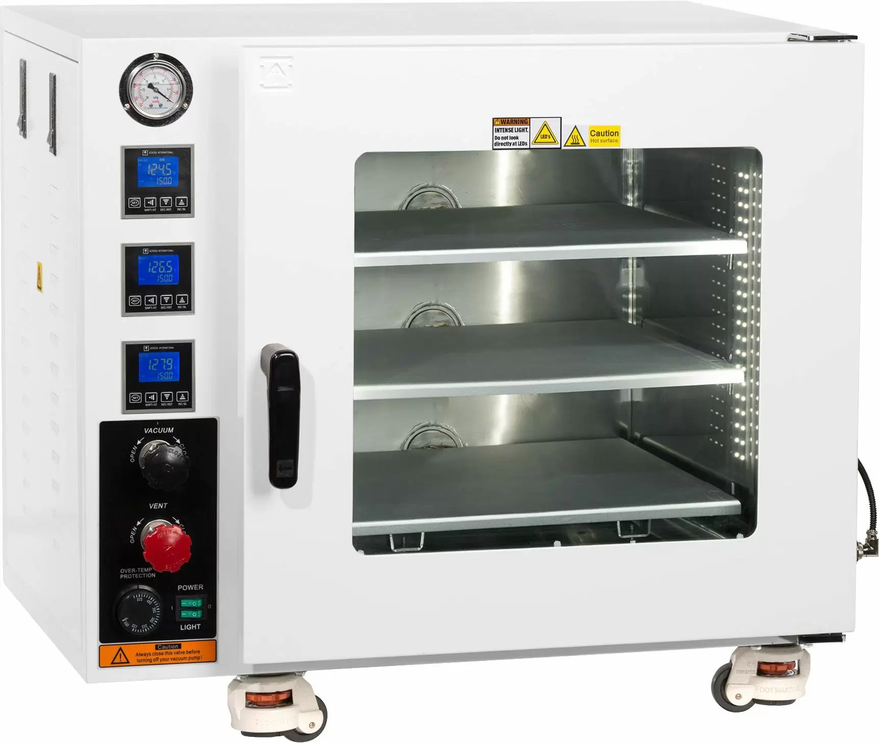 Across International AT32 3.2 Cu. Ft. 18" x 18" x 18" Vacuum Oven with ...