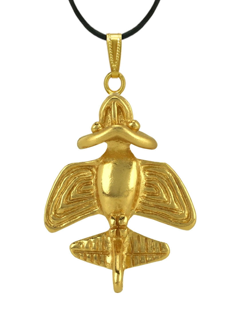 Across The Puddle, Ancient Golden Jet-10 Necklace | 24k Gold Plated ...