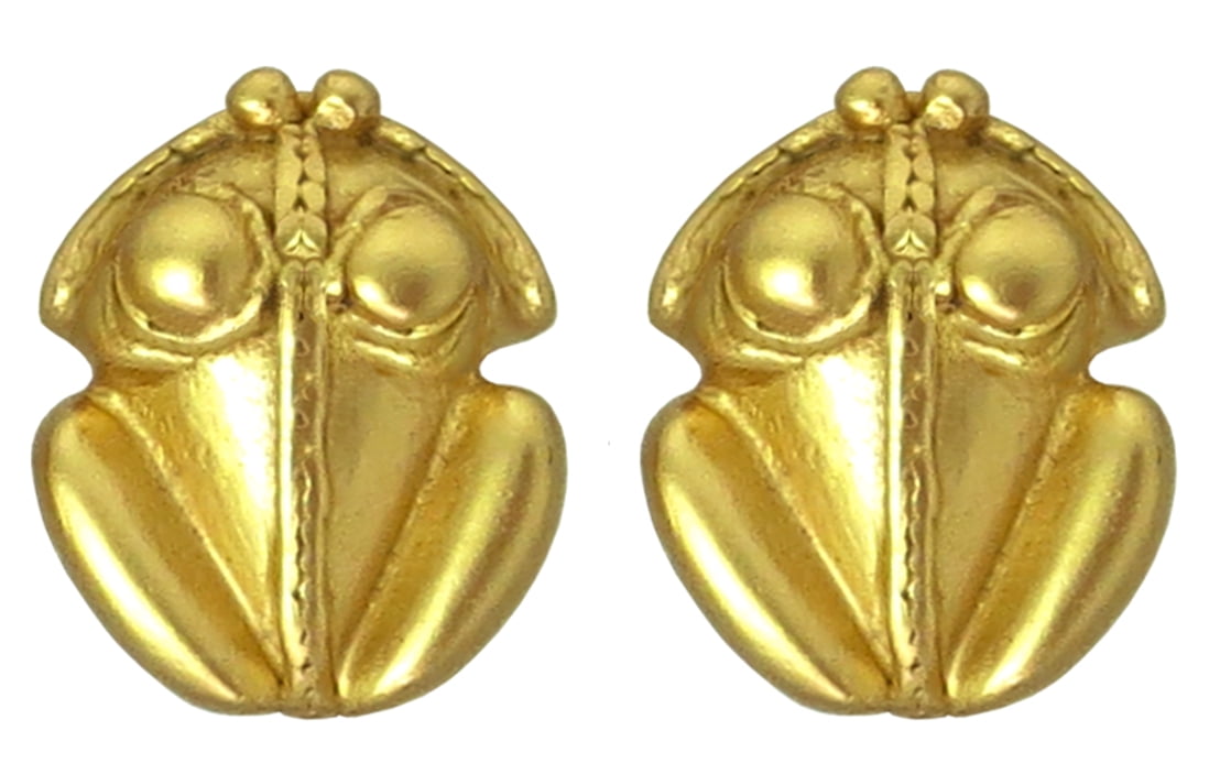Across The Puddle, Historical Jewelry Collection, 24k Gold Plated Pre ...