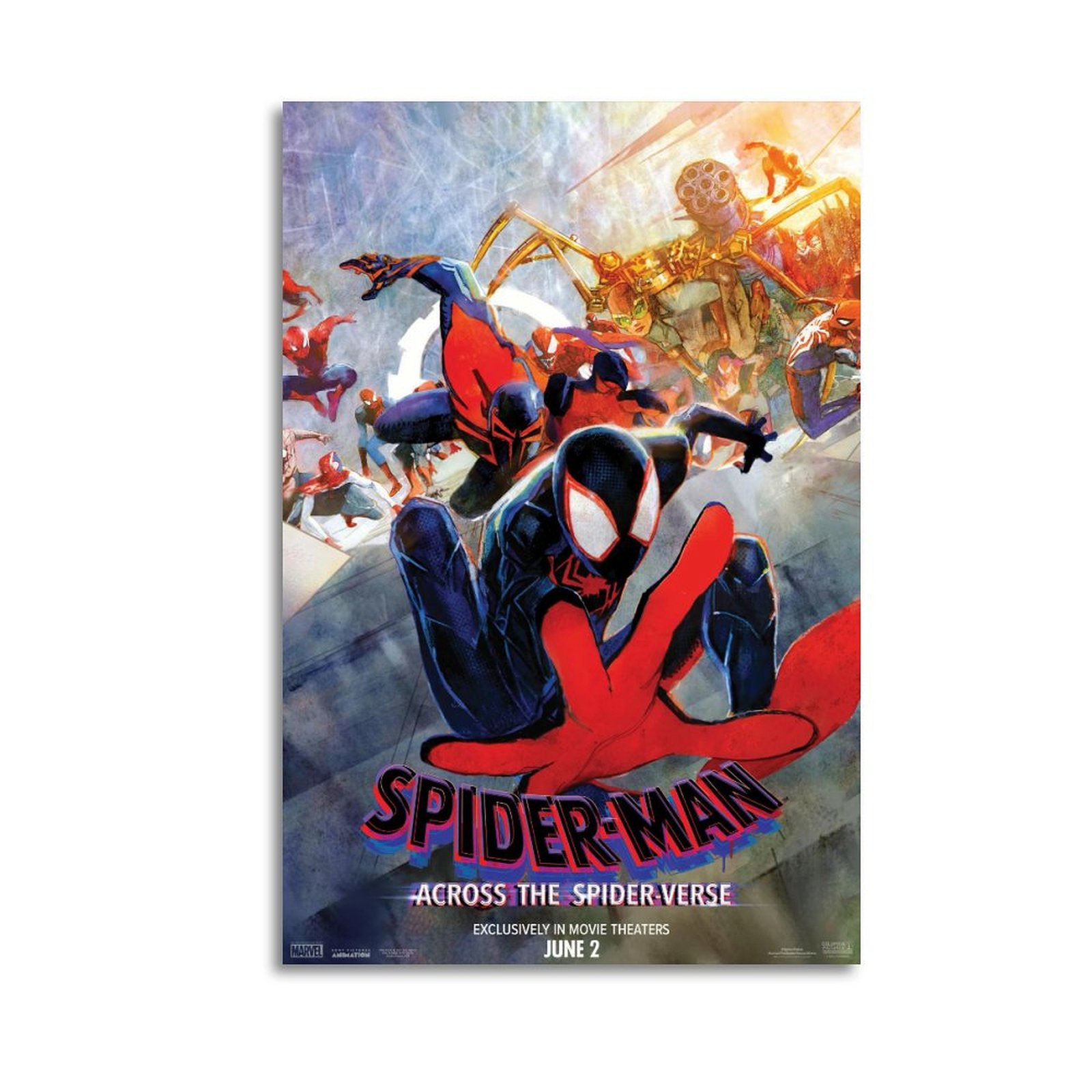 Across The Spider Verse Canvas Wall Art Posters and Prints Room ...