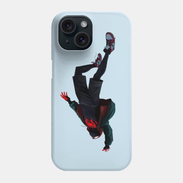Across The Spider Verse Miles Morales Compatible Phone Case for iPhone ...