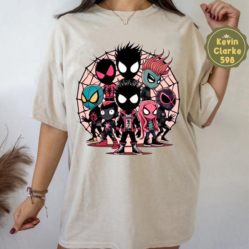 Across the Spiderverse SpiderPunk Shirt, Spiderman Comic Shirt, Vintage ...