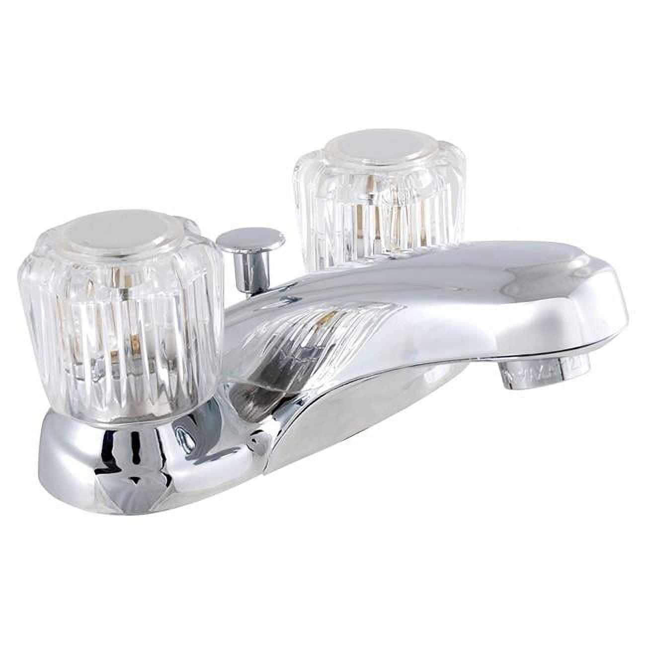 Acrylic 2-Handle & Chrome Lavatory Faucet - Walmart.com
