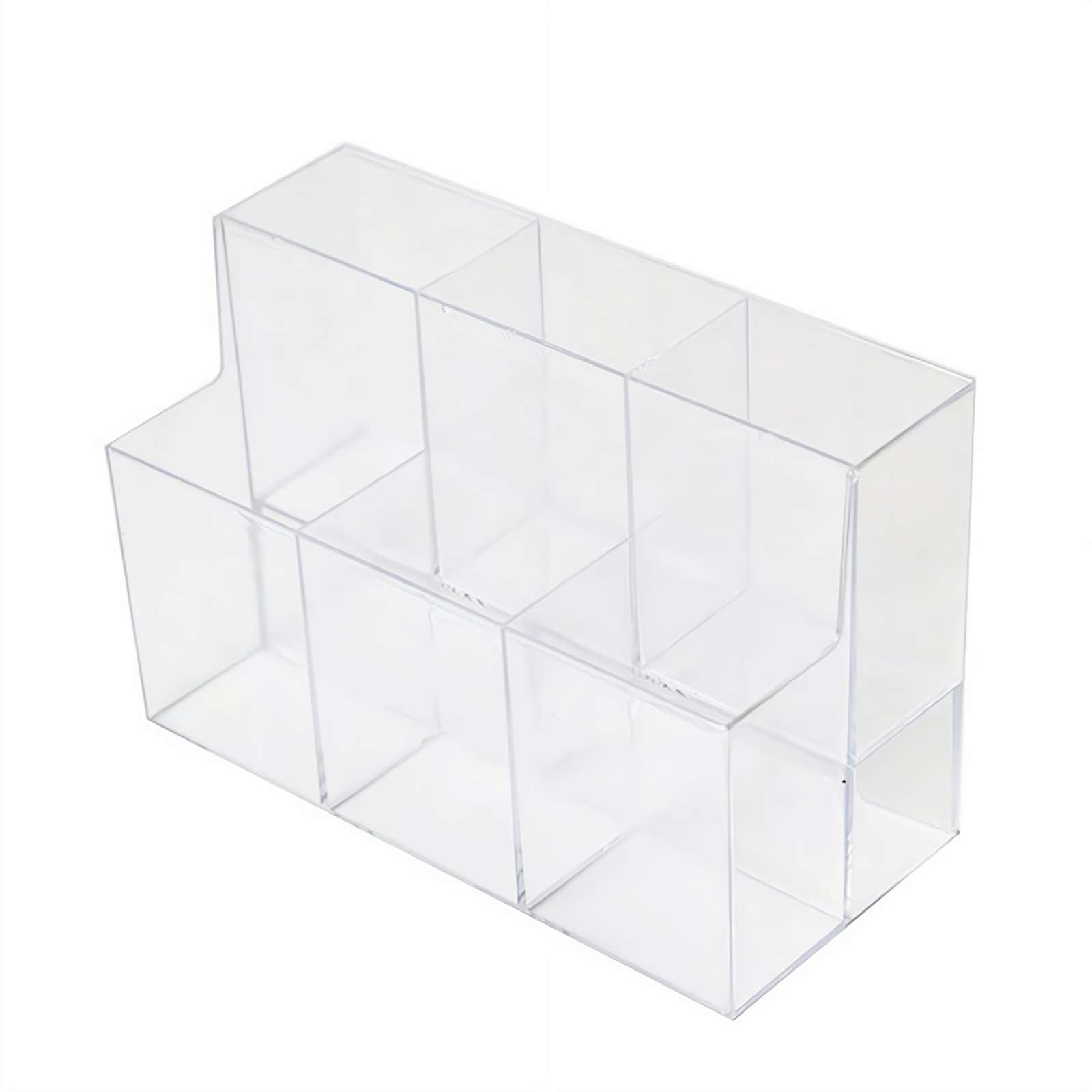 Acrylic 2-Tier Drink Packet Organizer for Pantry, Water Flavor Packet ...