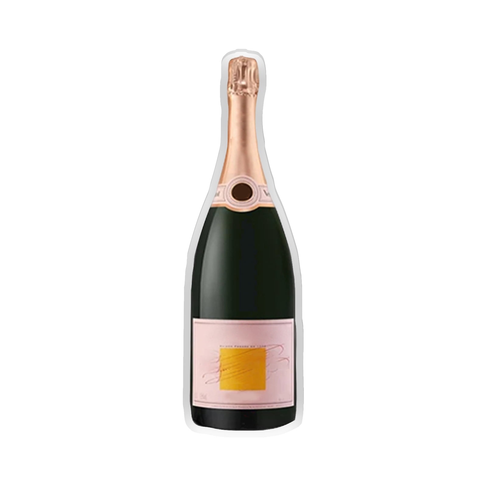 Acrylic 2D Champagne Bottle Keychain Pendant, Cute Animal Cartoon ...