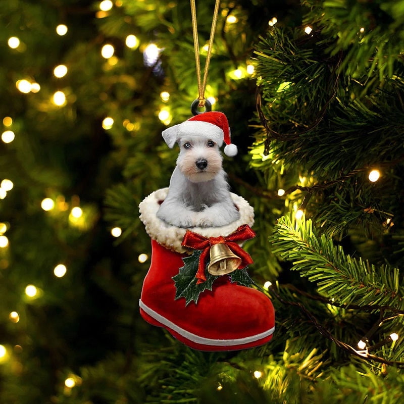 Acrylic 2D FLAT Holiday Tree Decoration Cocker Spaniel Christmas ...