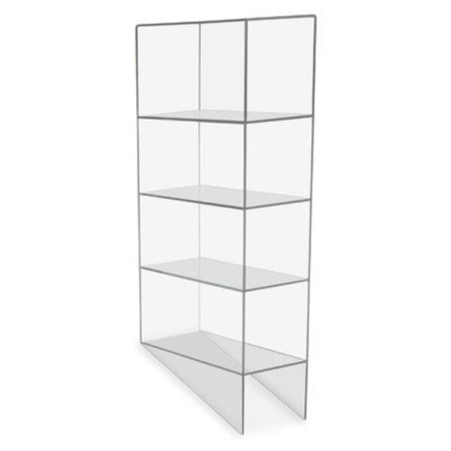 Acrylic 4 Compartments Desktop Pipette Storage Bin, Clear - Walmart.com