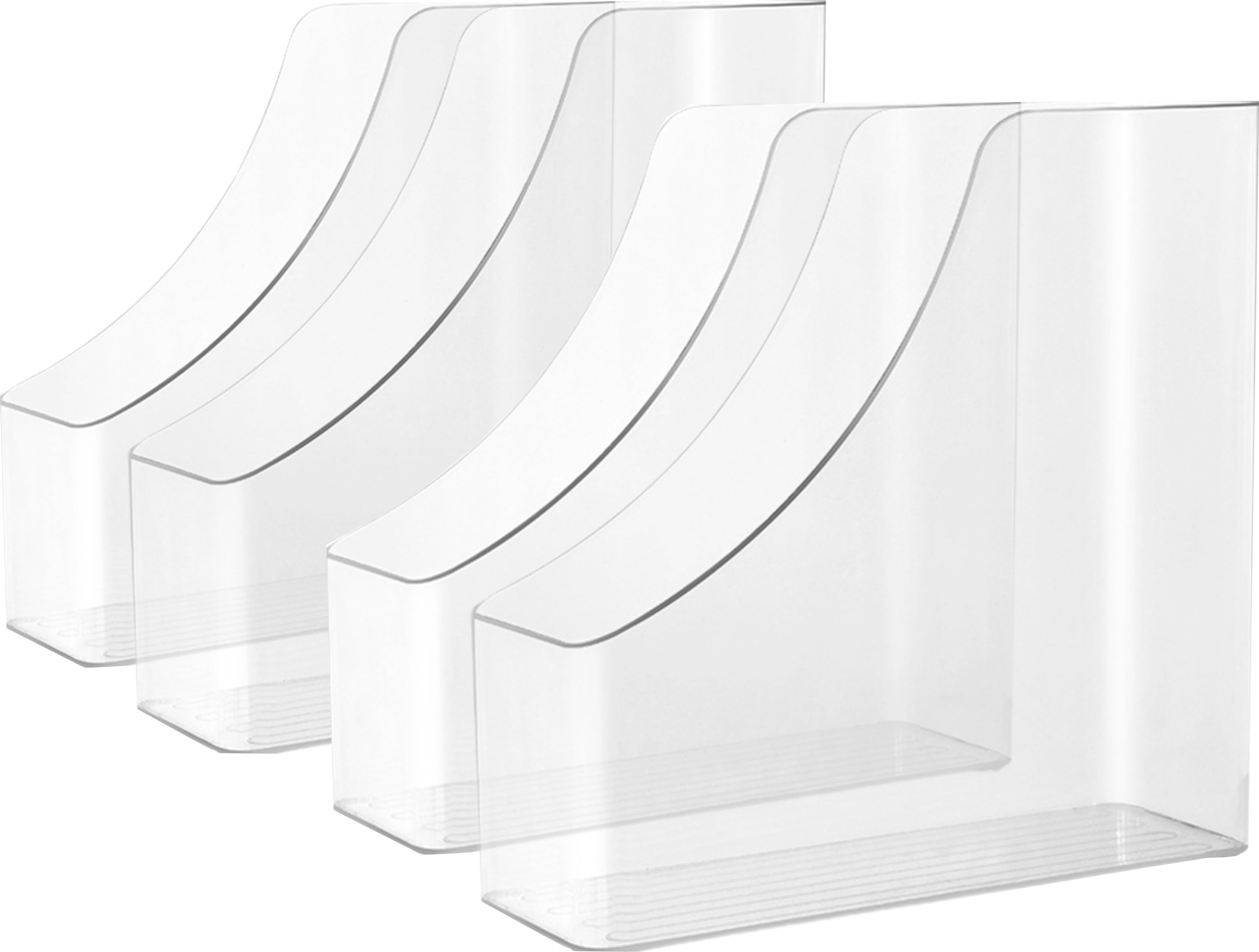 Acrylic A4 Storage Filing Box for Documents Plastic Paper File ...