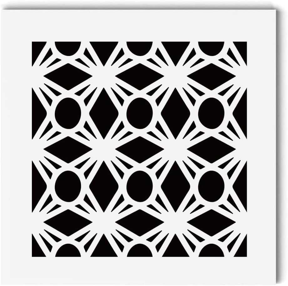 Acrylic Air Vent Cover Divergence Pattern Decorative Air Return Vent ...