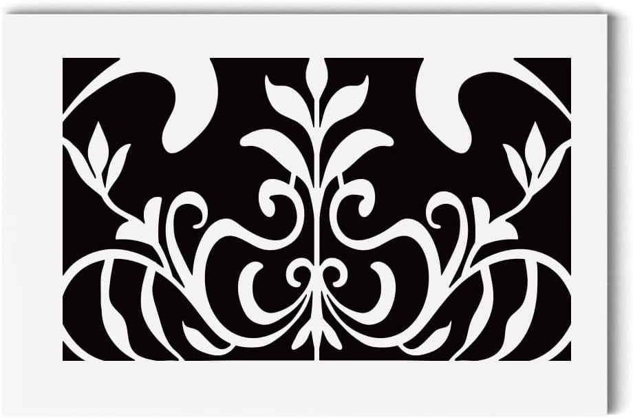 Acrylic Air Vent Cover Victorian Style Pattern Decorative Air Return ...