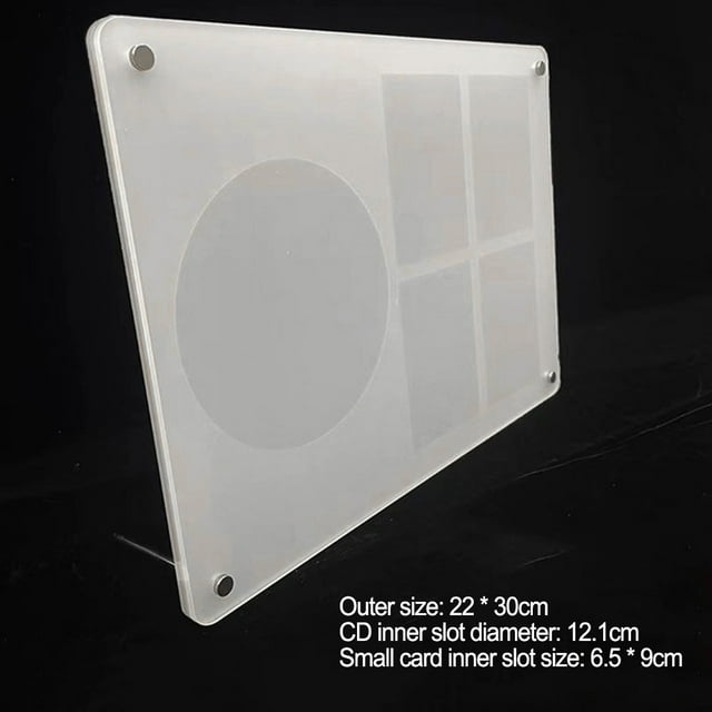 Acrylic Albums Cd Frame Display Disc Photocard Stand For Birthday ...