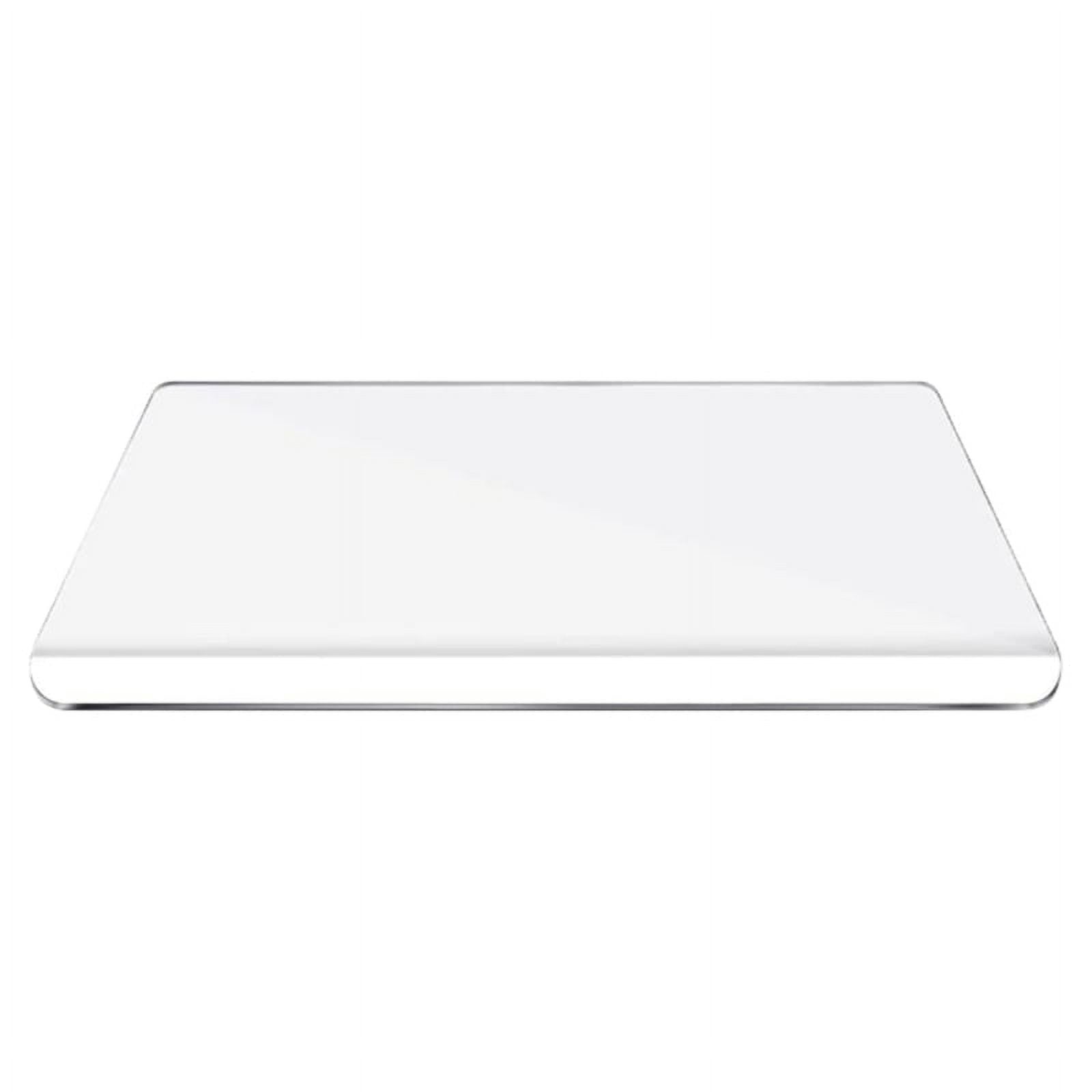 Acrylic Anti-Slip Transparent Cutting Board with Lip for Kitchen ...
