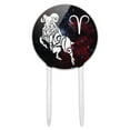 Acrylic Aries Zodiac Sign Horoscope in Space Cake Topper Party ...