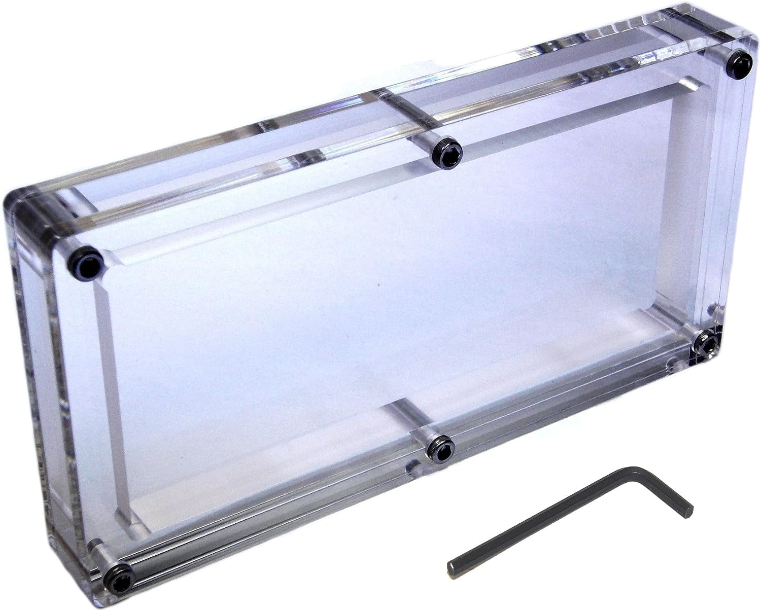 Acrylic BEP 100 US Bank Note Currency Display Slab Dollar Bill Case ...