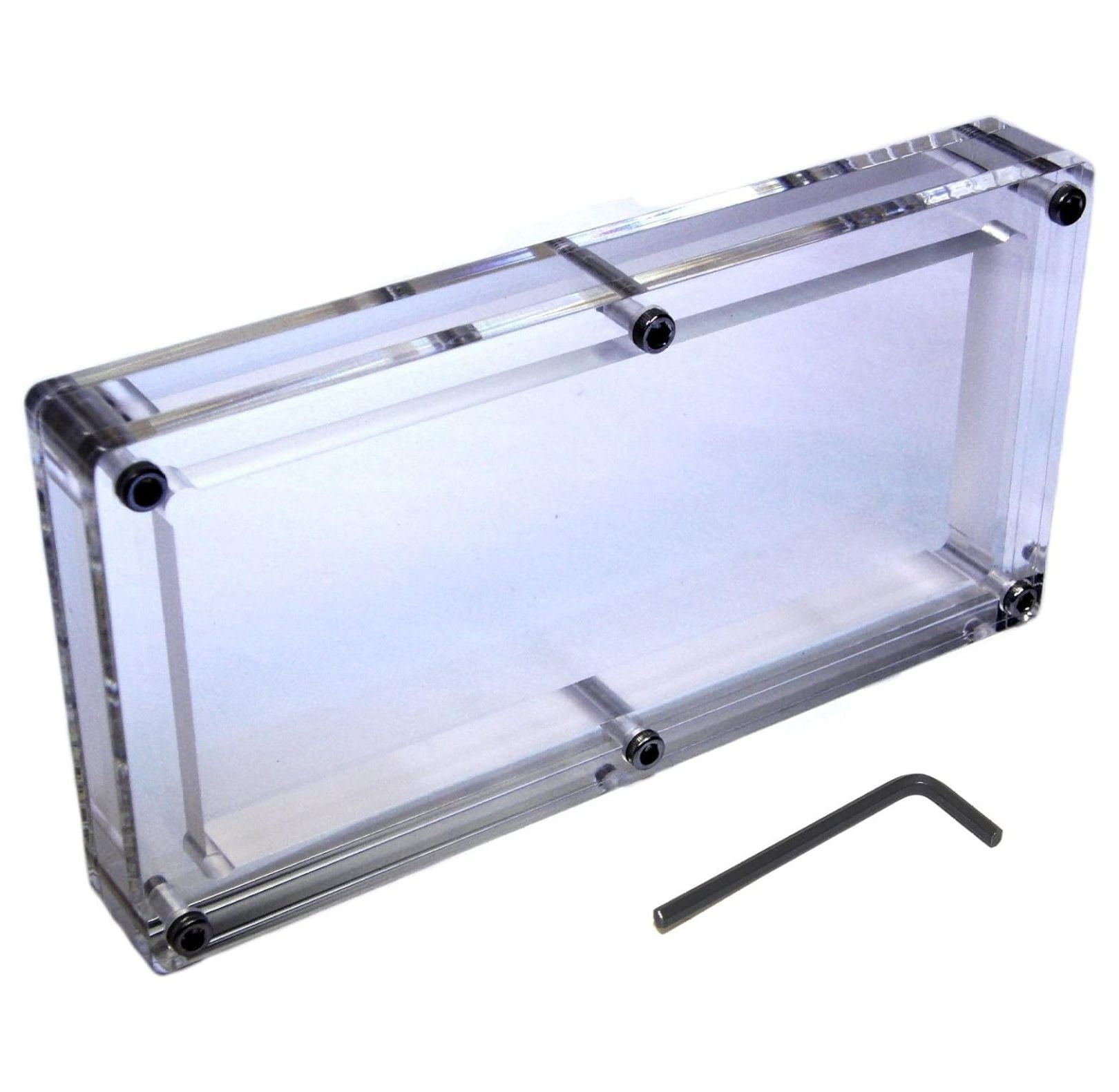 Acrylic BEP 100 US Bank Note Currency Display Slab Dollar Bill Case ...