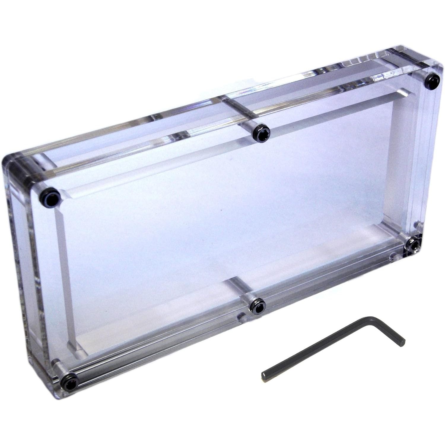 Acrylic BEP 100 US Bank Note Currency Display Slab Dollar Bill Case ...