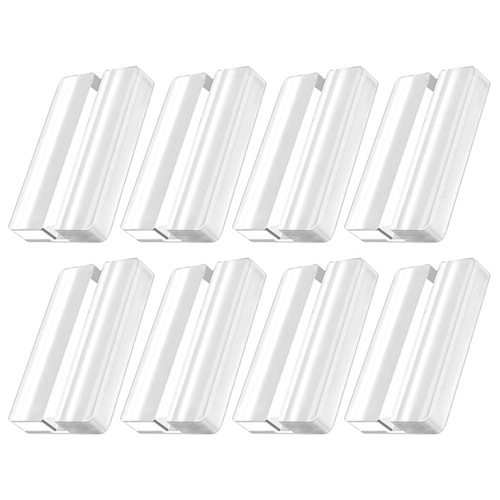 TABLZONE Modern Clear Place Card Holders for Weddings and Dinners 8pcs ...