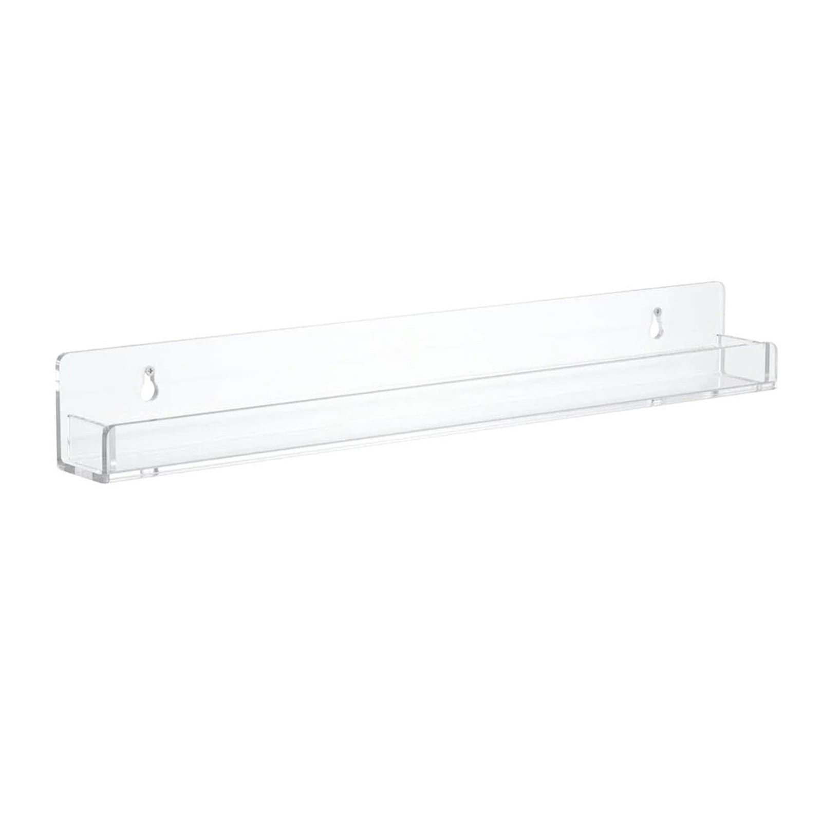Acrylic Bathroom Shelves 15x1.3Inch Thick Acrylic Shelves Wall Mounted ...