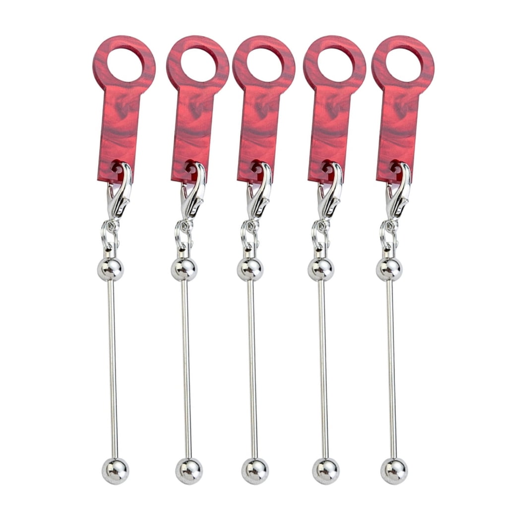 Acrylic Bead Adapter For Drinking Straw DIY Bead Straw Adapter Pendant ...