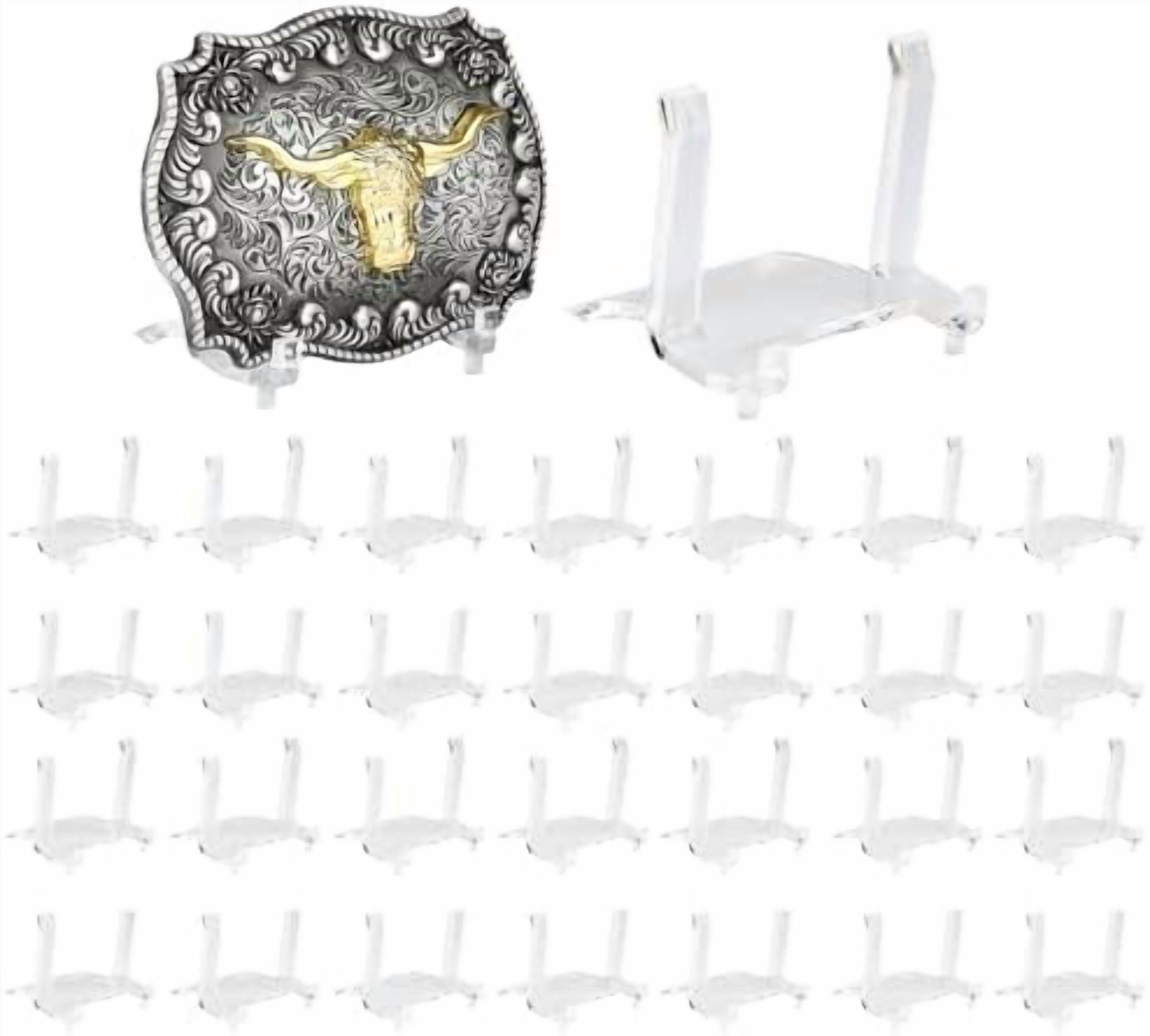 Acrylic Belt Buckle Display Stand For belt buckle display case，belt ...