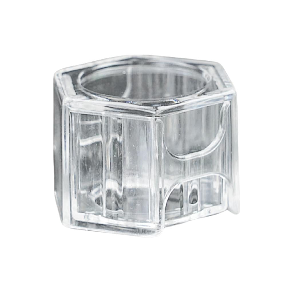 Acrylic Billiard Chalk Powder Box Clear Chalk Protective Cover Easy to ...