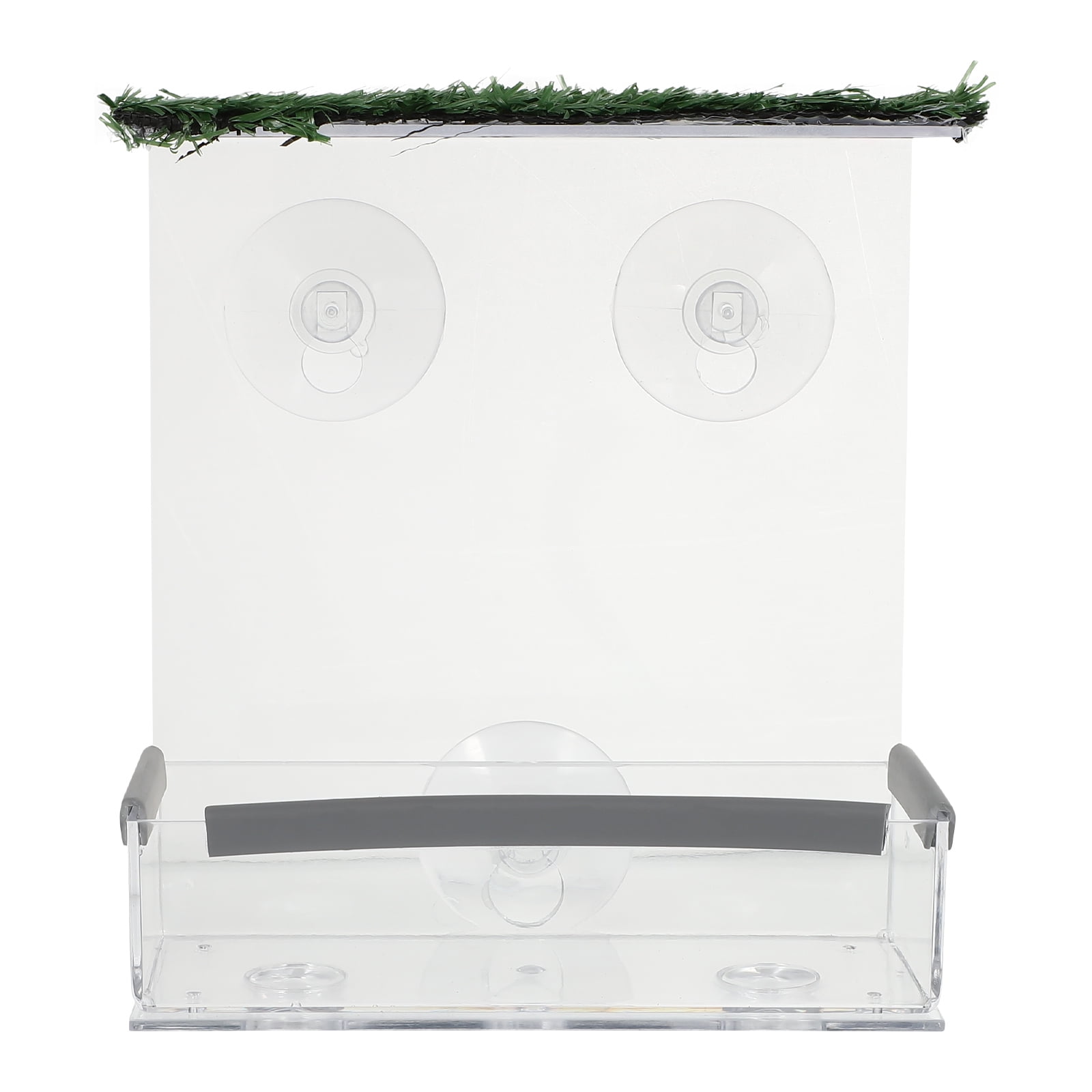 Acrylic Bird Feeder Transparent Bird Food Box with Suction Cups Bird ...