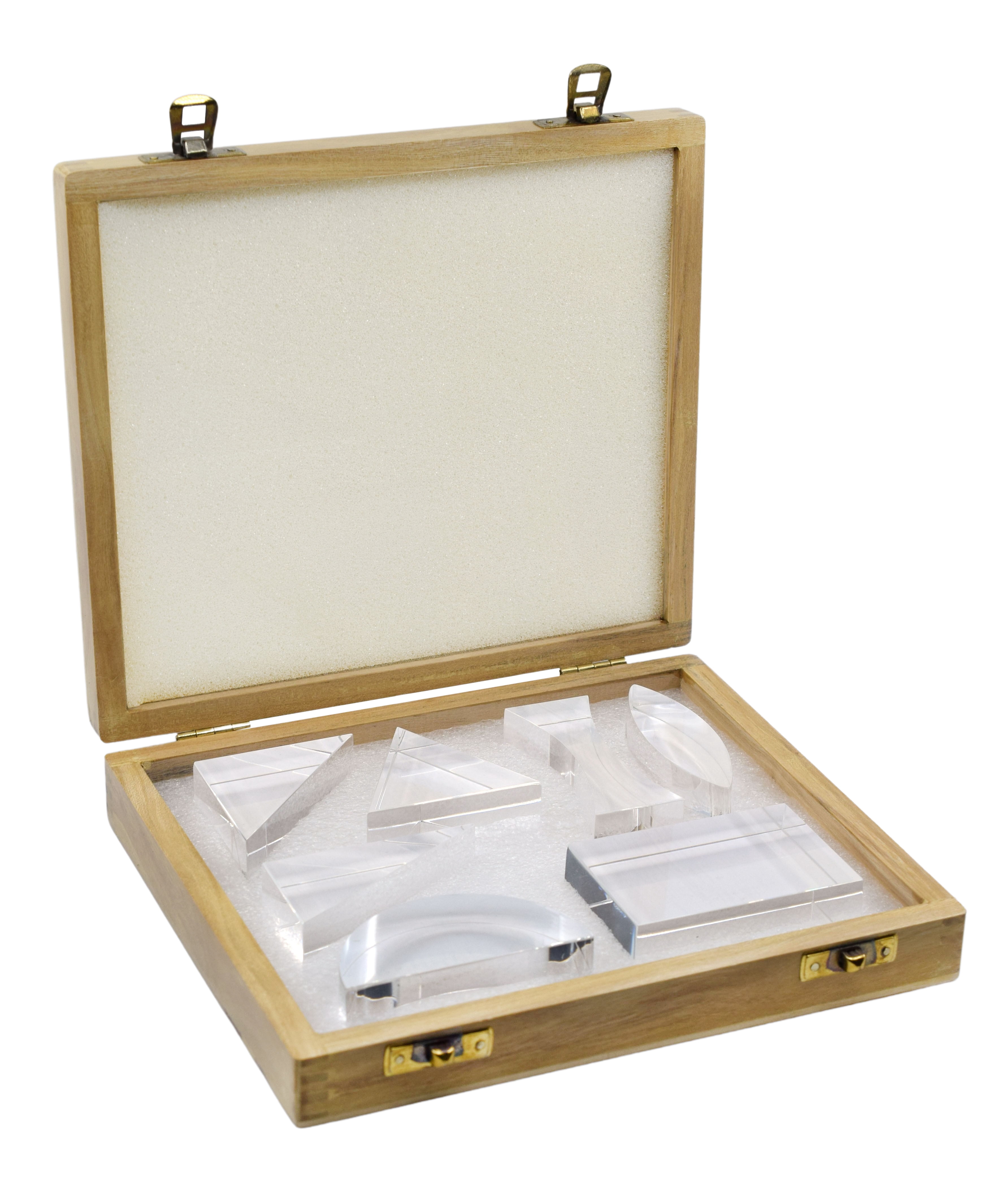 Acrylic Blocks Set, 7 Pieces - Transparent, 25mm Thick - All Faces ...