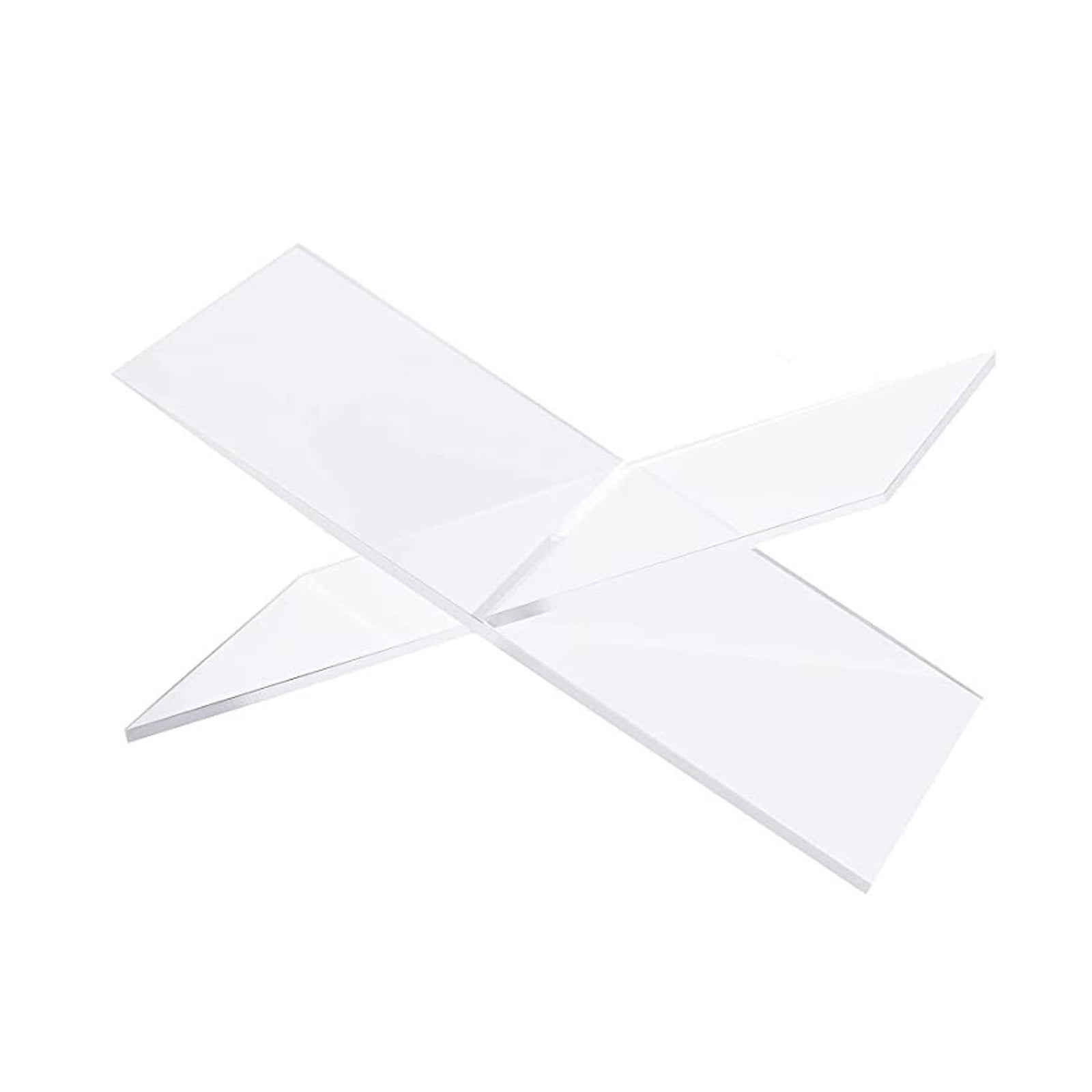 Acrylic Book Stand Clear Book Holder For Display Sturdy Open Book Stand ...