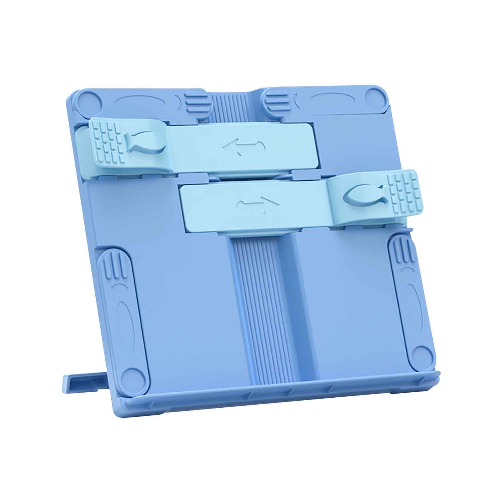 Acrylic Book Stand,Foldable Cookbook Stand,Adjustable Cookbook Recipe ...