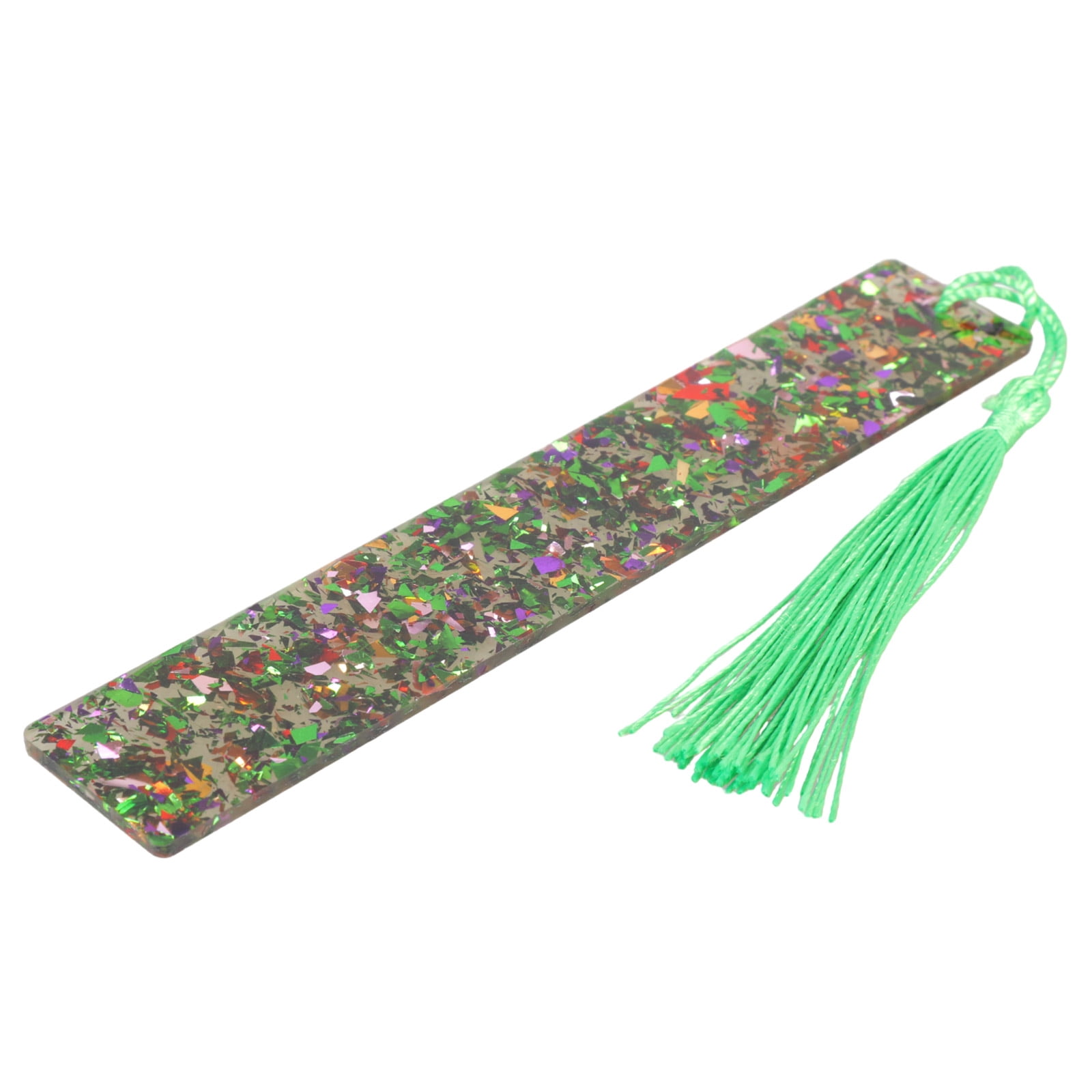 Acrylic Bookmarks Simple Book Markers Page Marker with Tassels ...