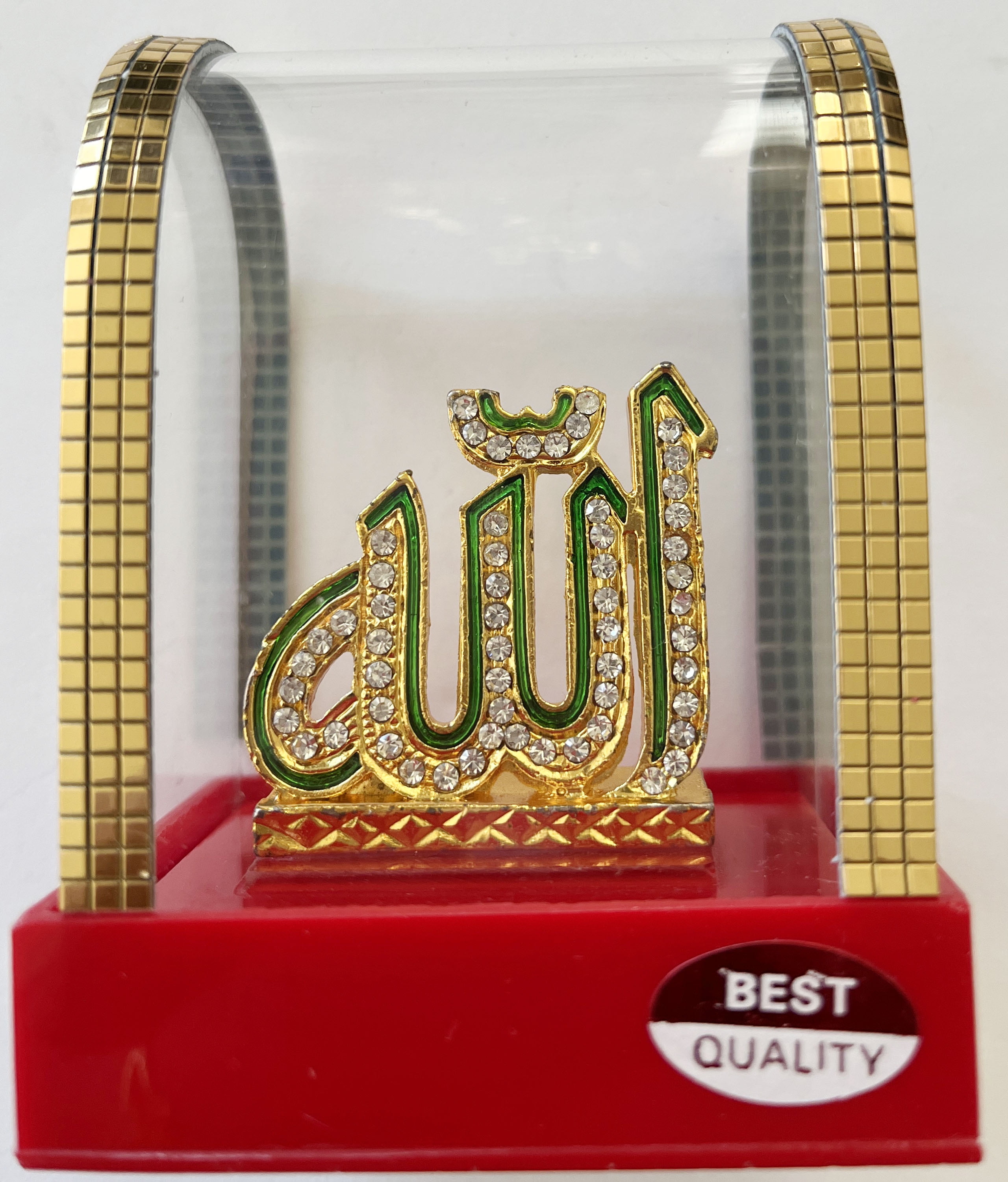Acrylic Box Islamic Religious Muslim Allah Home Decor Car Dashboard ...