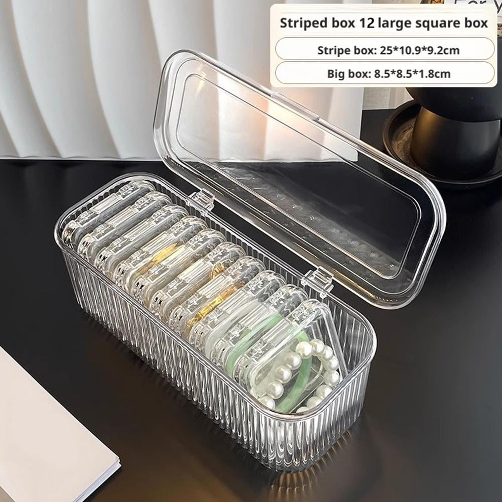 Acrylic Bracelet Storage Box,Elegant Clear Jewelry Organizer&Storage ...