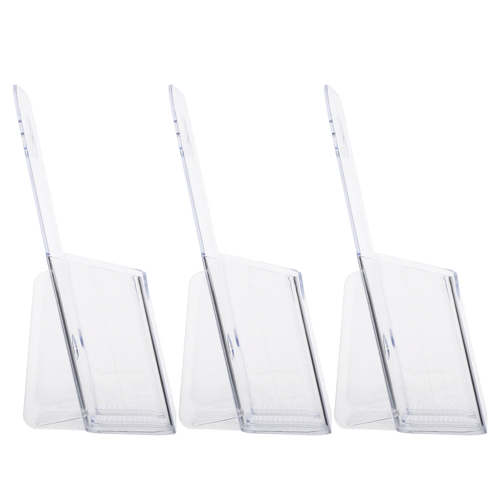 Heinwerner Acrylic Brochure Display Holder, Clear Pamphlet Stand, Flyer ...