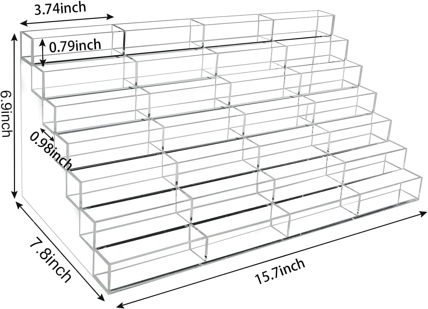 Acrylic Business Card Holder for Desk Multiple Business Card Holders 28 ...