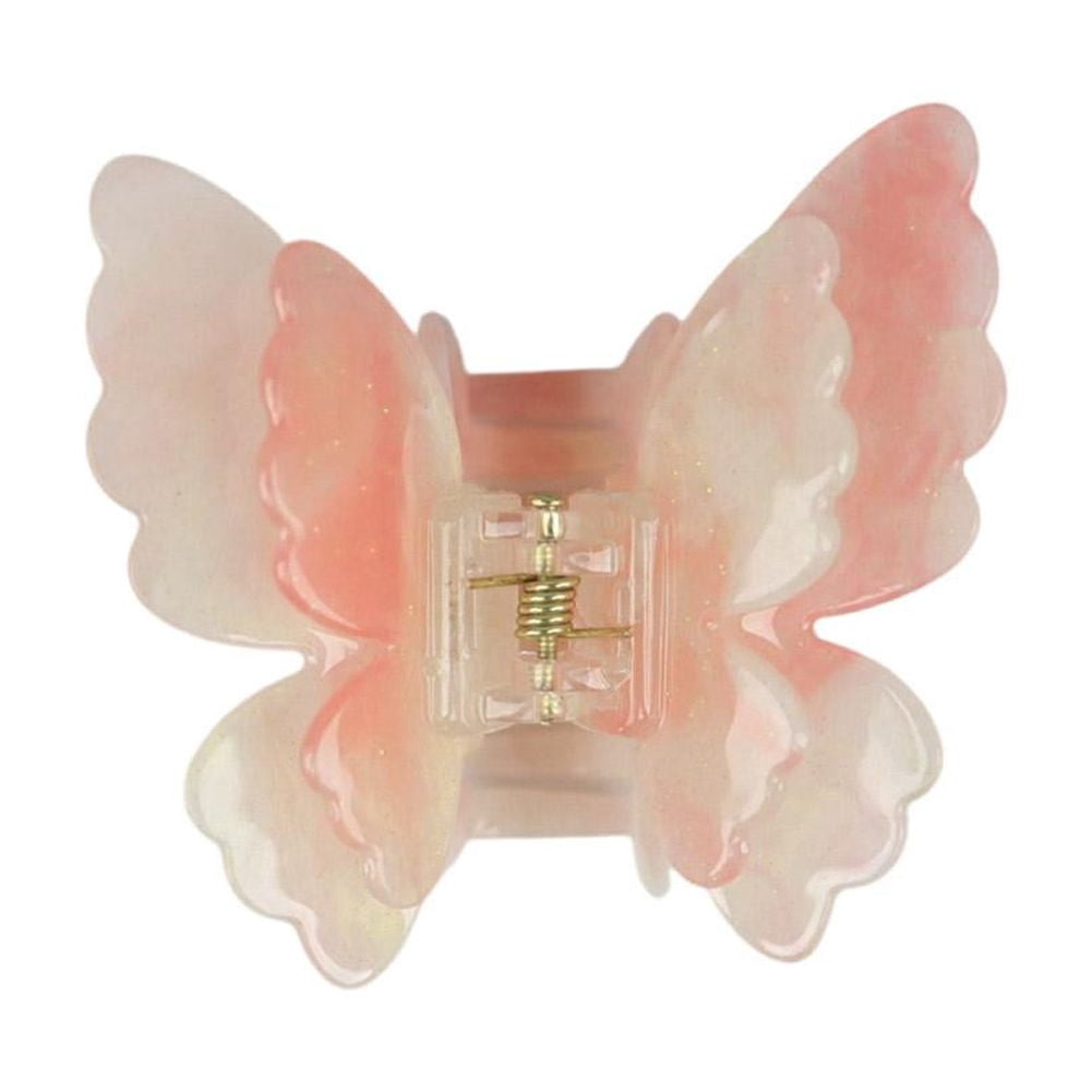 Acrylic Butterfly Clip Teenage Girl Color Changing Swe Grab Butterfly ...