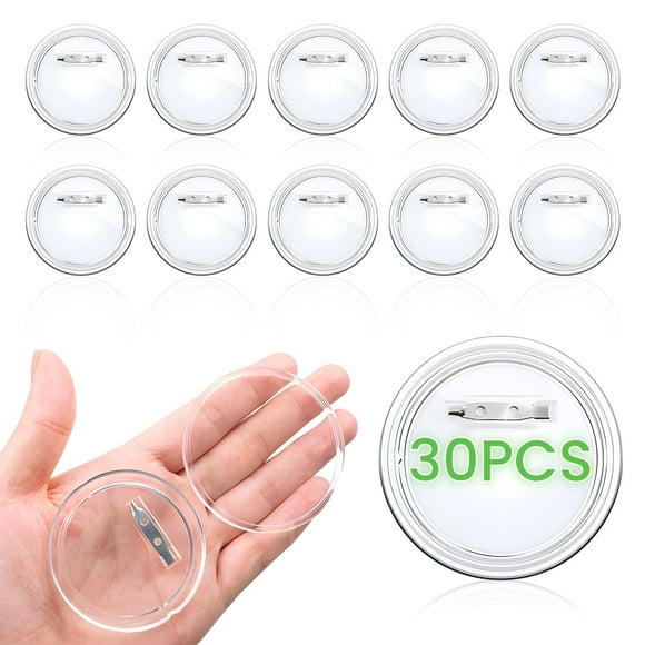 Blank Button Pins