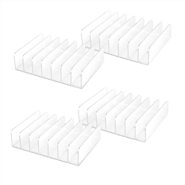 Acrylic CD Display Rack Storage Holder, Clear, 4 Total Count - Walmart.com