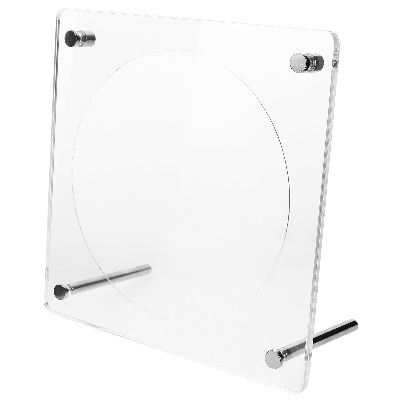 Acrylic CD Stand Rack Desktop Standing CD Stand Rack Blank DVD Holder ...