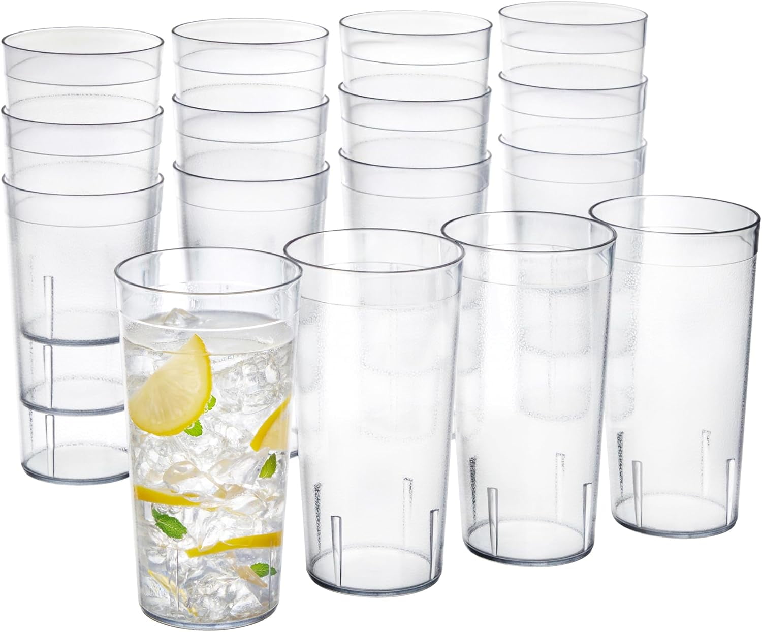 Acrylic Cafe Plastic Reusable Glasses, Drinking Glasses | Value ...