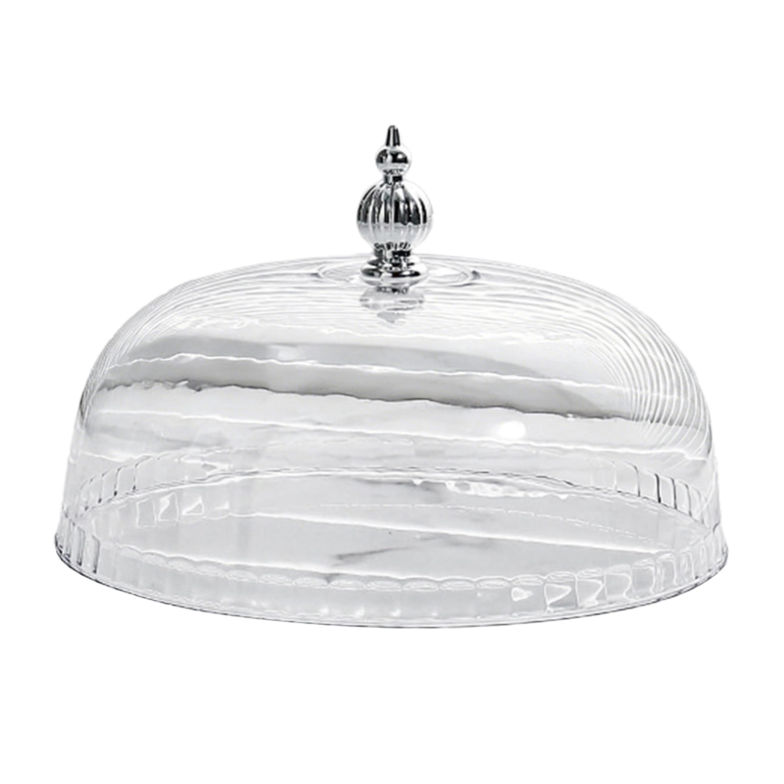 Acrylic Cake Dome Cover with Handle, Robust Round Plastic Cake Stand ...