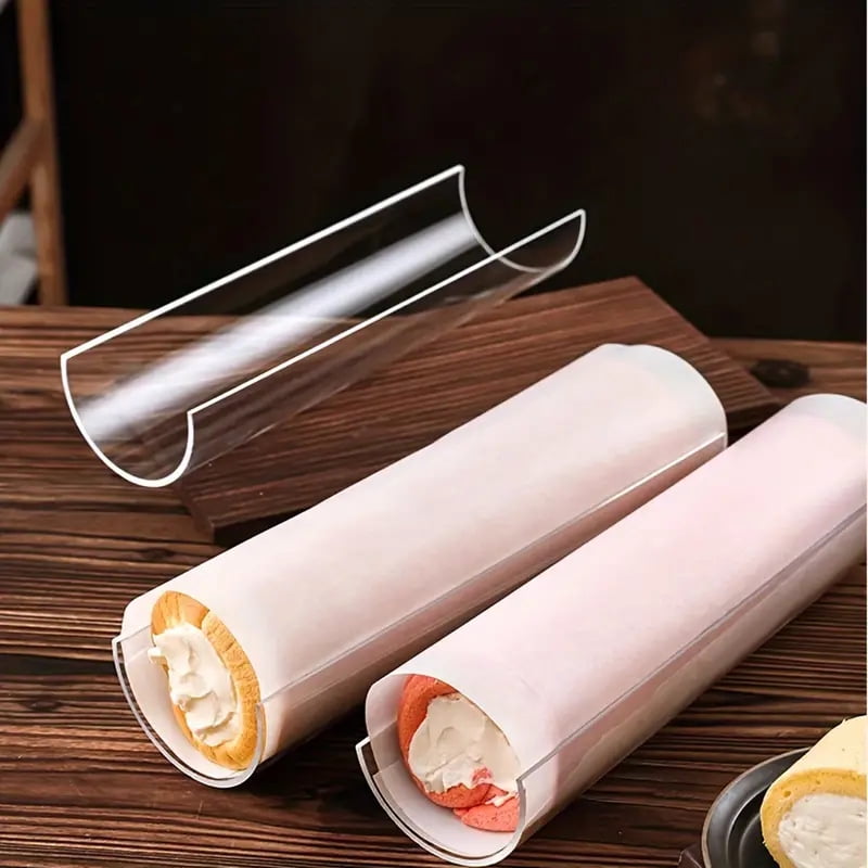 Acrylic Cake Molds for Baking Shapes Log Mold U-Shaped Cake Roll Pan ...